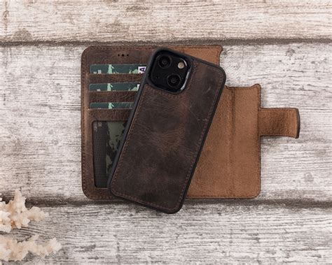 Iphone 13 Mini Magsafe Compatible Detachable Wallet Case | Etsy