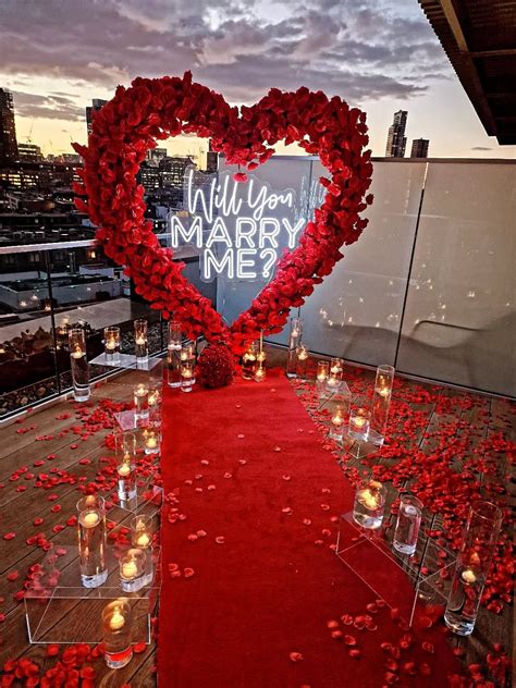 Elevate Your Romantic Gesture With Our Exclusive Dream Proposal Package