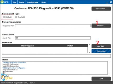 آموزش فلش فایل های Xml با برنامه Qpst استاد جی اس ام