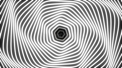 background of white hexagon lines repeating and rotating stock footage