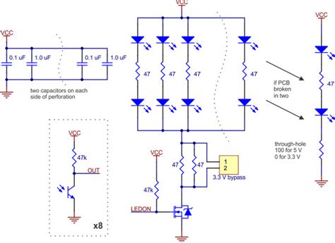 pololu qtr 8a and qtr 8rc reflectance sensor array user s guide