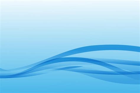 파란 파동 추상적인 배경 프리미엄 벡터