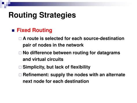 Ppt Routing Strategies Powerpoint Presentation Free Download Id 601755