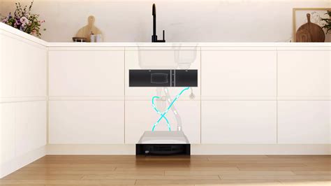 Robot Vacuum Hides In Kitchen Cabinets For Stealthy Cleaning