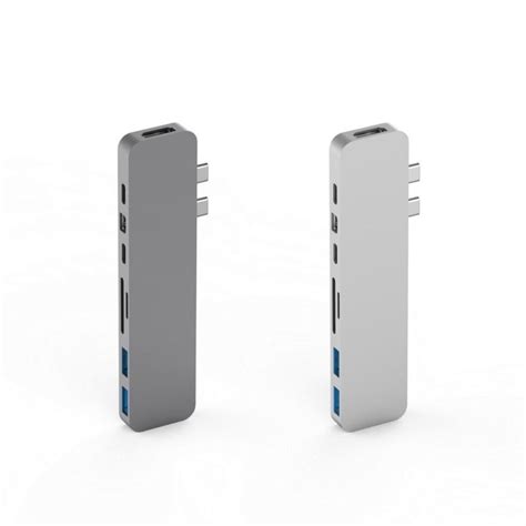 CỔNG CHUYỂN HYPERDRIVE PRO 8 IN 2 HUB FOR USB C MB PRO AIR GN28D Chính hãng bảo hành 2 năm