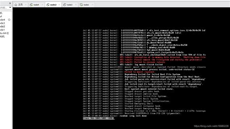 虚拟机断电后centos7无法正常启动 xfs sda3 corruption of in memory data detected csdn博客