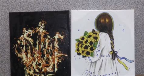 Школярка з Вараша наближає перемогу пензлем і фарбами ВІДЕО