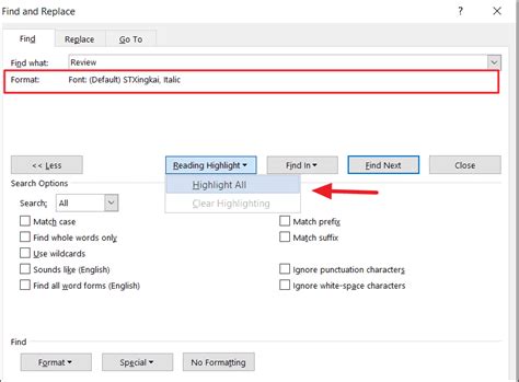 How To Find And Replace Text In Microsoft Word
