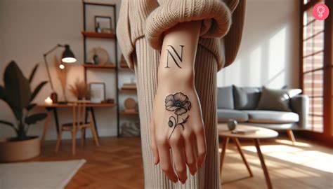 8 Best N” Letter Tattoo Ideas From Minimalist To Bold Designs