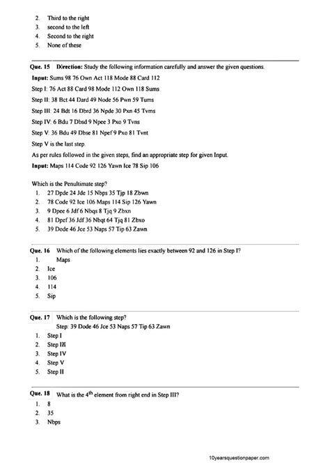 SBI PO Mains Question Paper With Solution