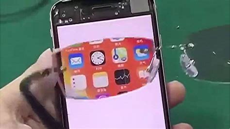 Polarization Filter Removed From Phone Screen Turning It Into An