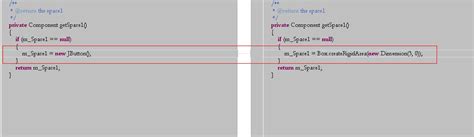 java eclipse compare editor differentiation block border color