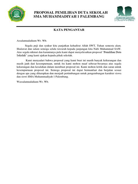 Proposal Permohonan Dana Ids Pdf