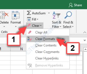 Fix Microsoft Excel Error Too Many Different Cell Formats