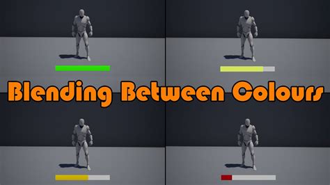 Blending Between Colours Dynamic Progress Bar Example Unreal Engine Tutorial Youtube