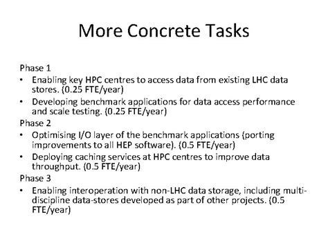 Exploitation Of HPC For HEP Data Intensive Applications