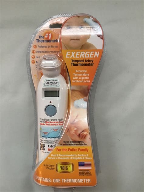 Exergen Temporal Artery Thermometer Tat 2000c