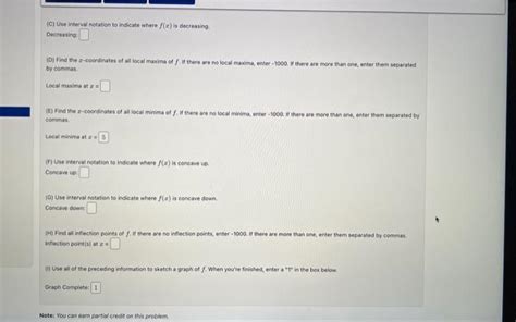 Solved Suppose That F X X 4 X−5 2 A Find All Critical