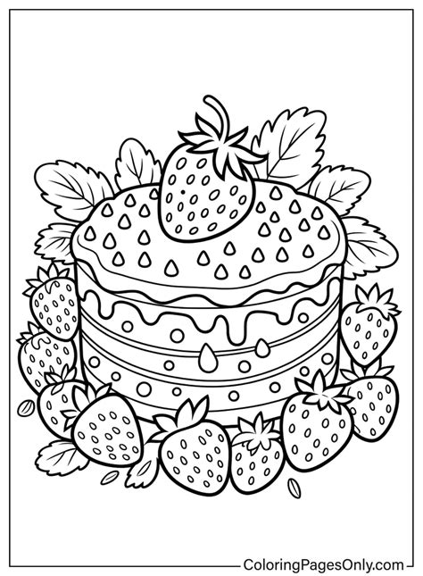 40 Strawberry Coloring Pages Free Printable Pdf And Online Coloring