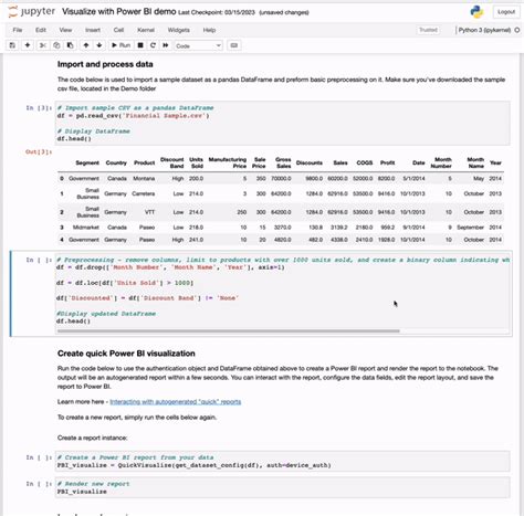Create Power Bi Reports In Jupyter Notebooks Microsoft Fabric Blog Microsoft Fabric