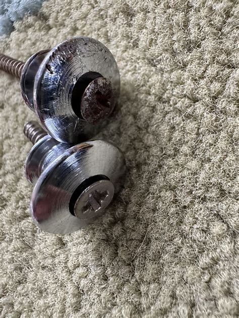 Baldwin Burns 700 Series Original Strap Buttons Screws 1960s Reverb