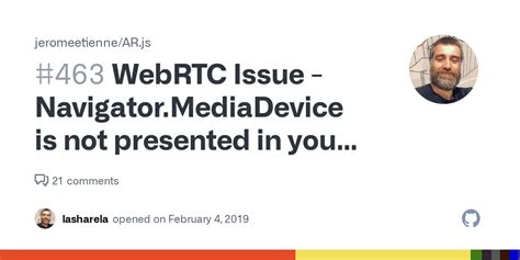 webrtc issue navigator mediadevice is not presented in your device