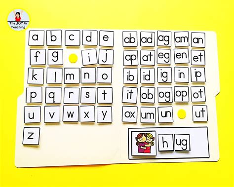 Cvc Word Builder Word Families Etsy