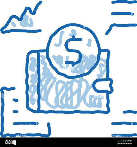 Learning Functions Parsing Doodle Icon Hand Drawn Illustration Stock