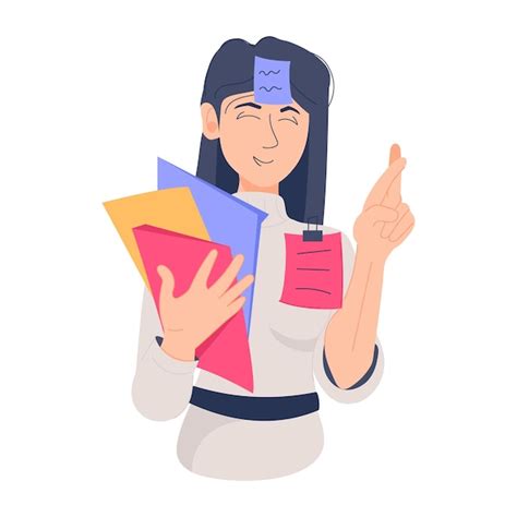 Premium Vector Premium Flat Illustration Of Task Handling