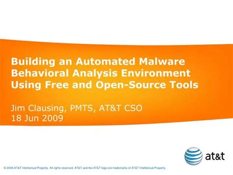 Ppt Building An Automated Malware Behavioral Analysis Environment