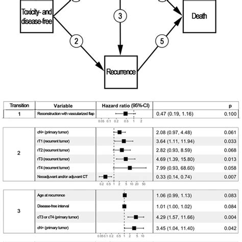 Multistate Multivariable Analysis The Upper Part Of The Figure