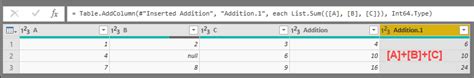 Correctly Sum Two Or More Columns In Power Query And Power Bi Excel