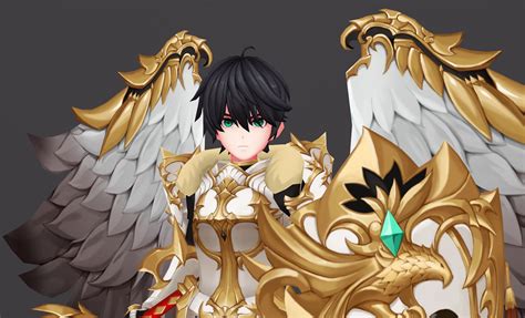 Artstation 세븐나이츠 루디 팬아트 모델링