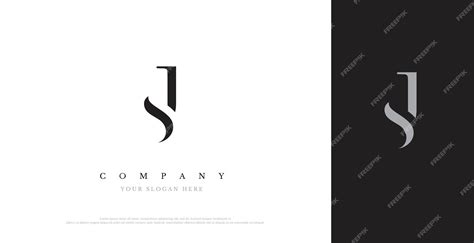 Premium Vector Initial Js Logo Design Vector