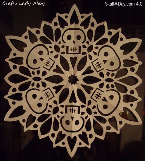 Skull Snowflake Skullspiration