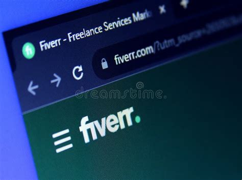 fiverr freelancing website editorial image image of professionals