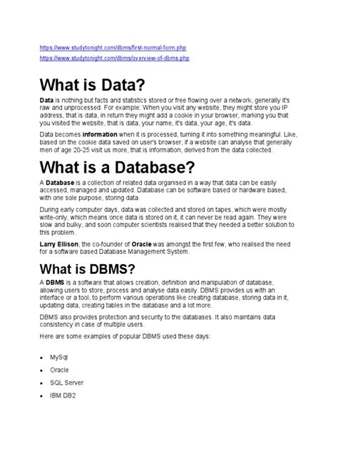 Dbms New Pdf Databases Relational Database