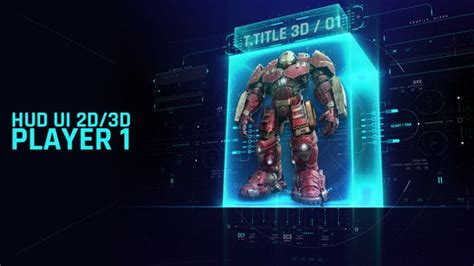Download Hud Ui 2d 3d Player1 Videohive