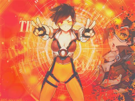 Tracer Overwatch Wallpaper 2 By Thetruedollmaker On Deviantart