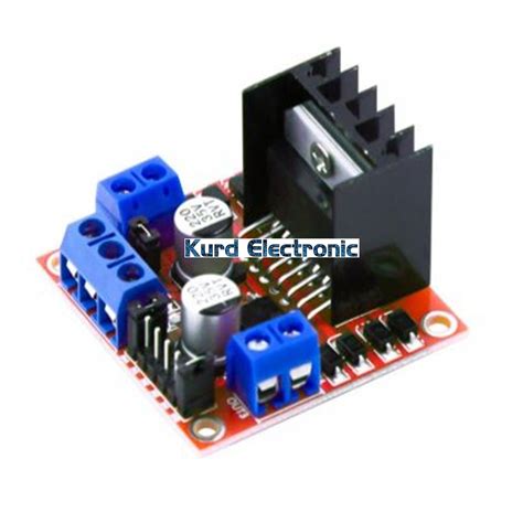 L298n Motor Driver Board Red Kurd Electronic