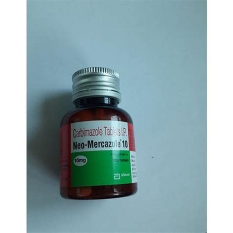 Carbimazole Tablet Ip Thyrocab 10mg At Rs 999 Bottle Dighori Nagpur