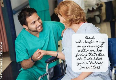 super nice thank you messages for hospital staff