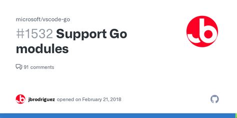 support go modules · issue 1532 · microsoft vscode go · github