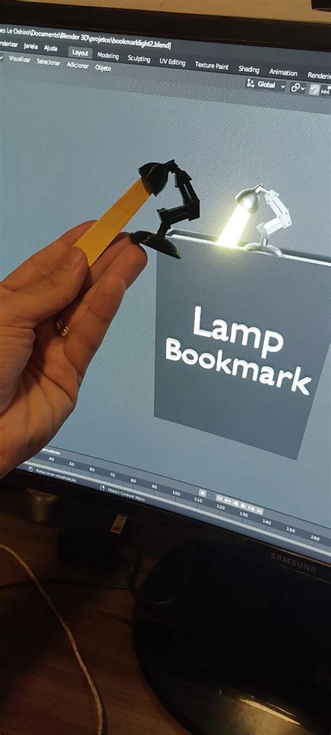 Stl File Lamp Bookmark Cute 🔦・3d Printing Model To Download・cults
