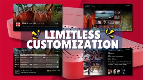 MatrixStream IPTV Set Top Box GUI Customization