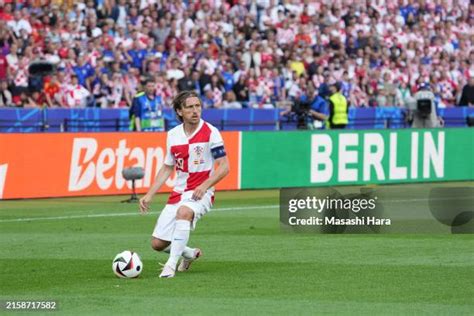 Luka Modric Of Croatia In Action During The Uefa Euro 2024 Group