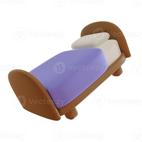 3d Bed Rendering Soft And Inviting 52870260 Png