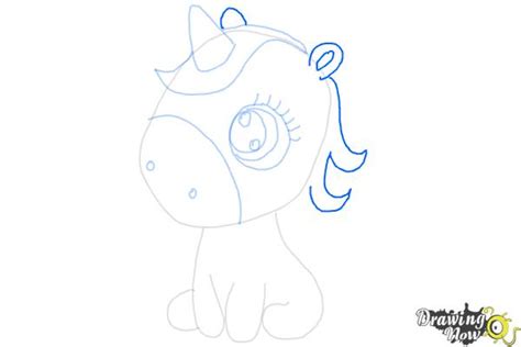 How To Draw A Cute Unicorn DrawingNow
