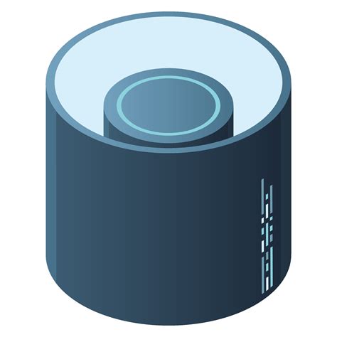 Isometric Cloud Database Cloud Computing And File Cloud Storage Modern Technology Vector