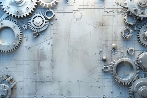 Premium Photo Minimalist Technology Theme With Engineering Motifs